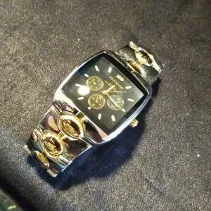 Vellaccio | Accessories | Vellaccio Designee Mens Black Quartz Watch ...